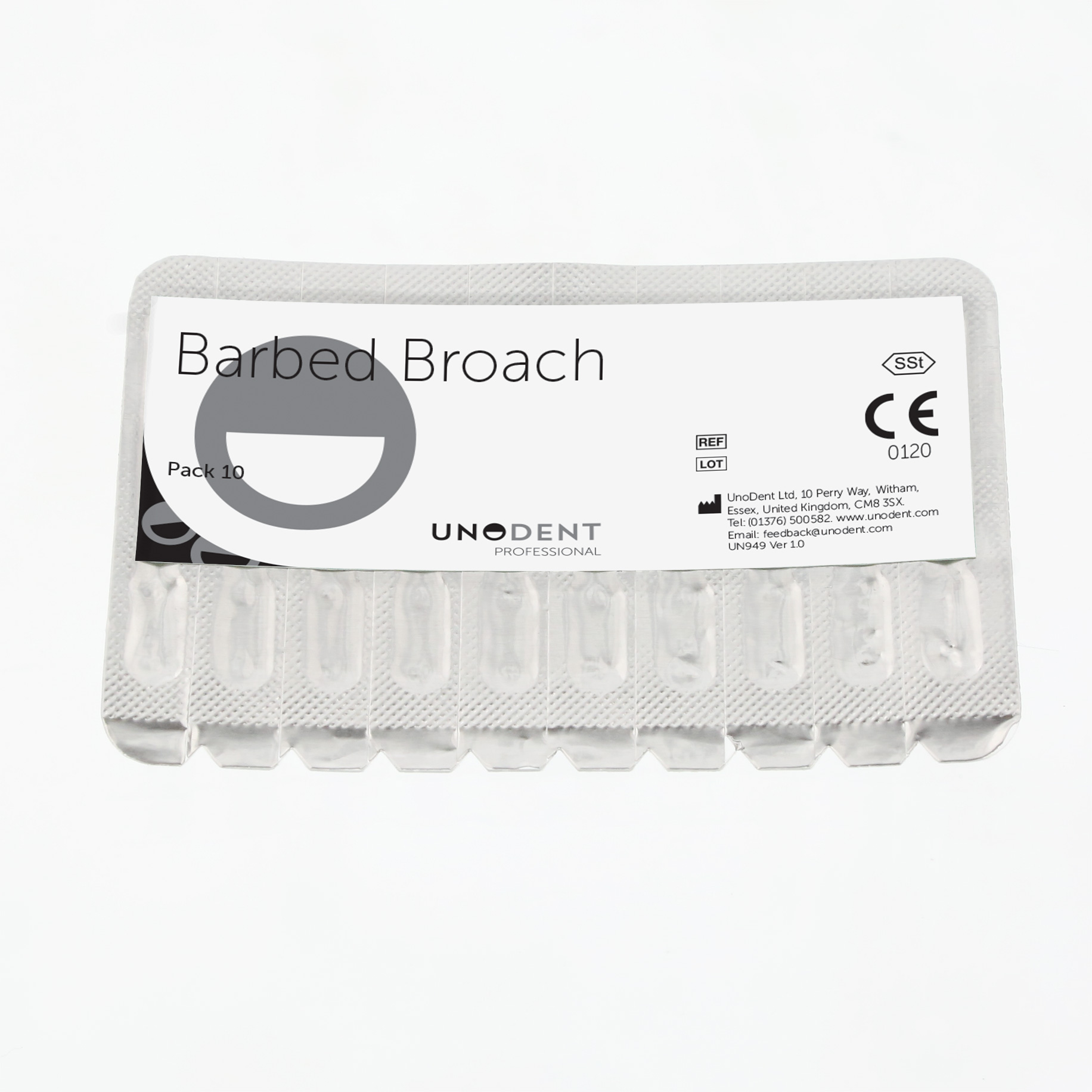 EGU871 : Barbed Broach 25mm No. 1