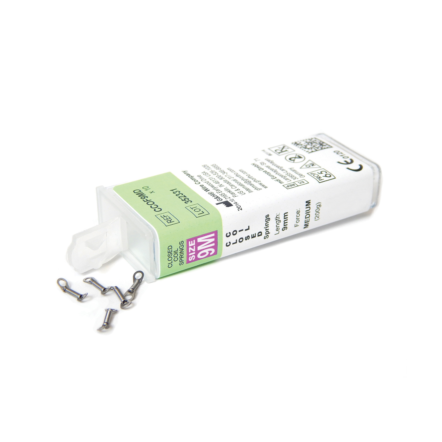 200012 : G4 NiTi Closed Coil Spring Medium 9mm