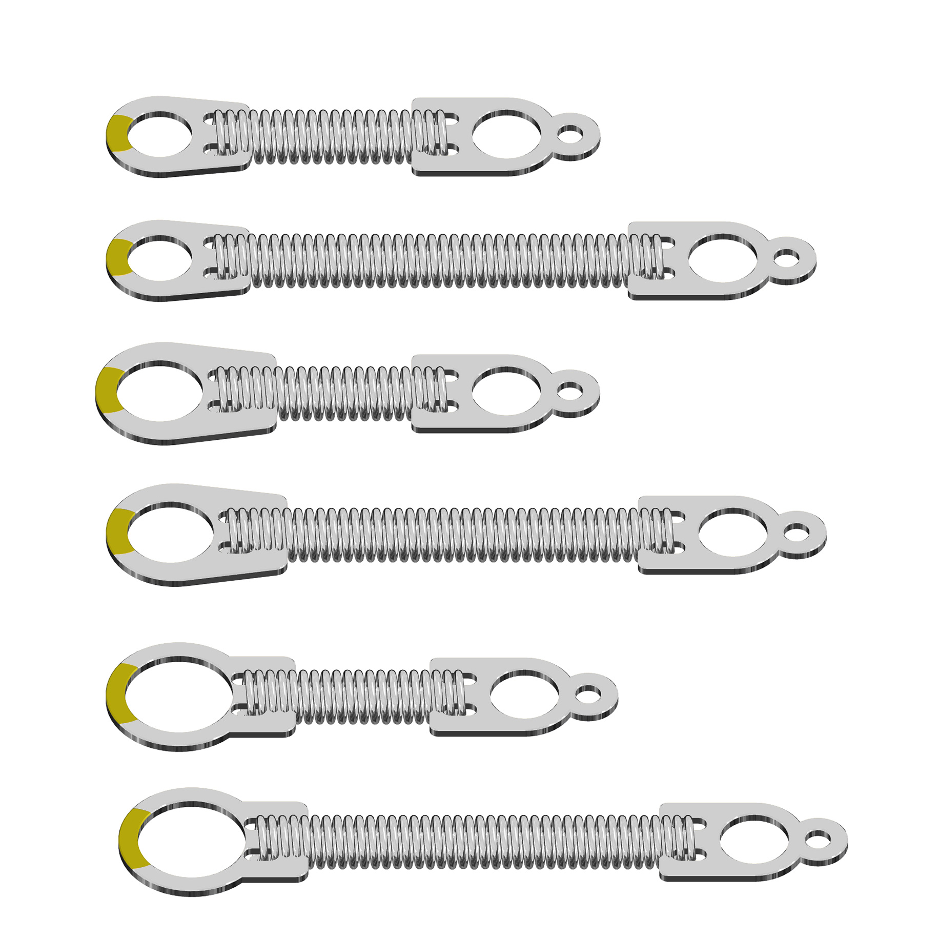 303489 : 8mm Coil Spring 1.5mm Head Medium