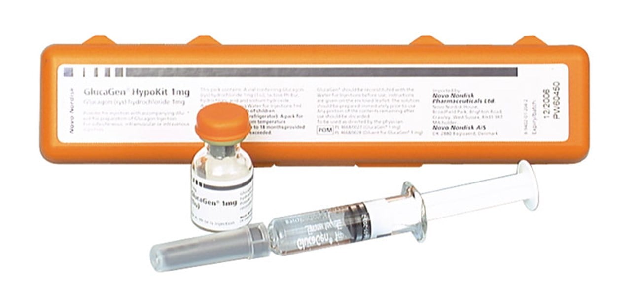 AEG010 : Glucagen HypoKit 1mg with dilutent