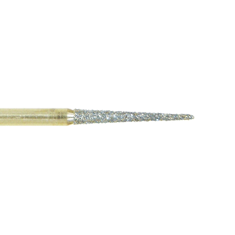 BFS100 : Gingi Curettage Diamonds Pointed Taper FG ISONo. 014 Head Length 10 mm C101 Regular