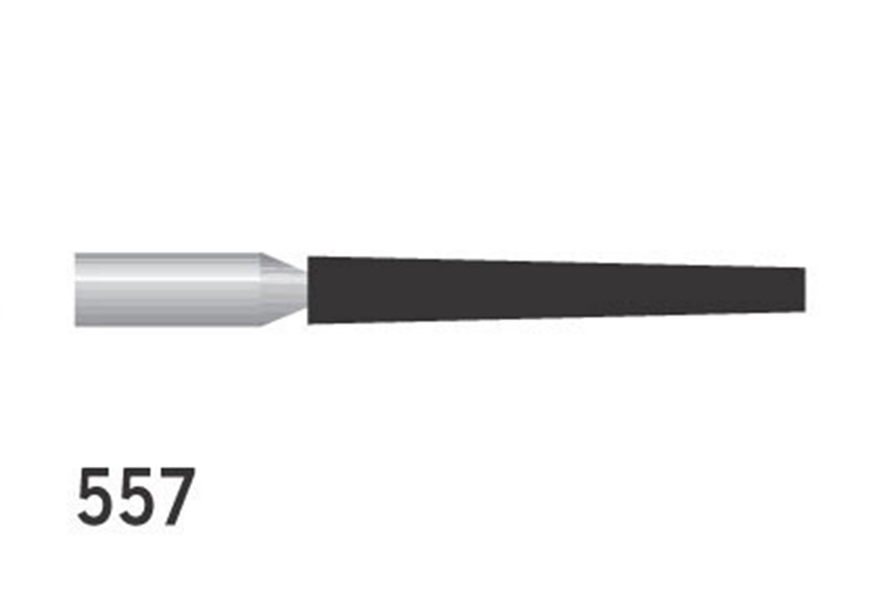 BU557U : Diamond Burs Truncated Cone FG No. 557 Ultra Fine 557 Ultra ...