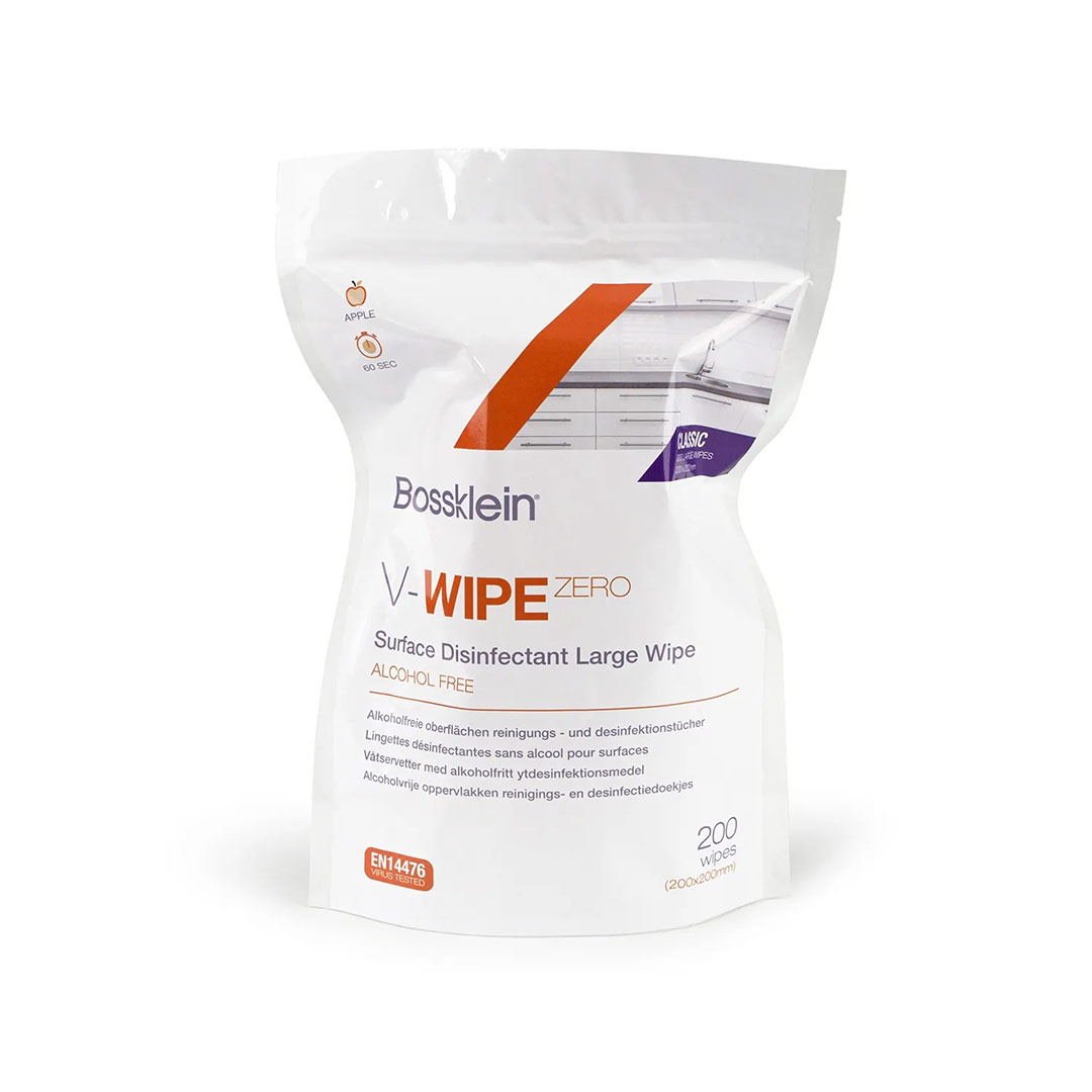 CAW550 : VWipe Zero AlcoholFree Surface Disinfectant Large Wipe Refill
