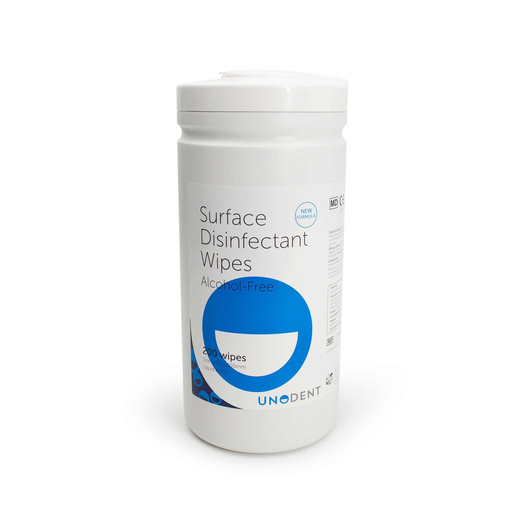 CAW596 : NEW Formulation Surface Disinfectant Wipes Alcoholfree Apple