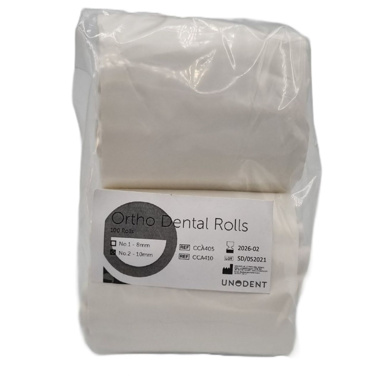 CCA410 : Orthodontic Dental Rolls No. 2 (10mm)