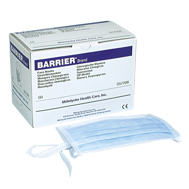 CHS025 : Surgical Face Mask Barrier Tieon Standard Blue