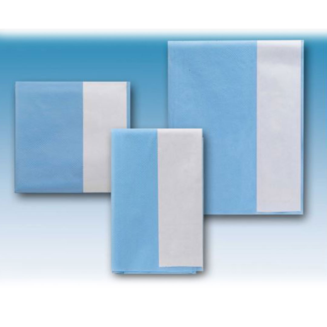 COP384 : Essential Sterile Drape 75 x 90cm with Adhesive Side