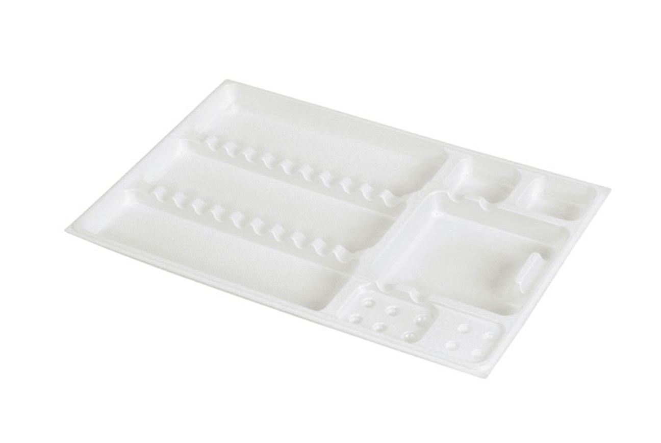 CUD010 : DispoTray Tray Liners 290 x 190mm White