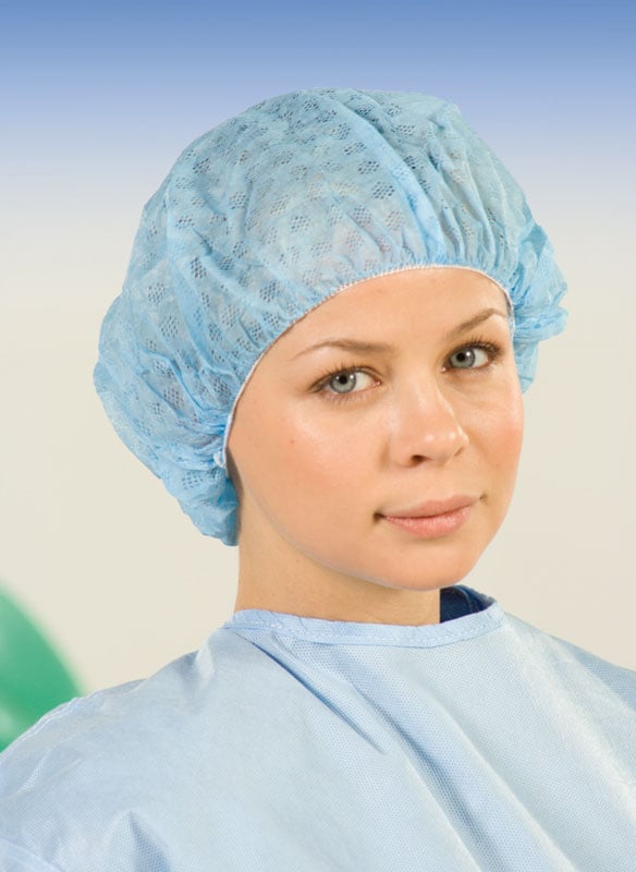 CVU022 : Round Cap with Elastic Light Blue (10.M0007.00)