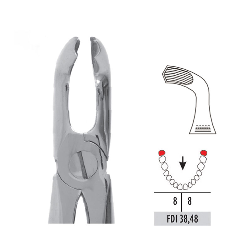 DFO138 : Forceps Autoclavable 79 Lower Wisdom