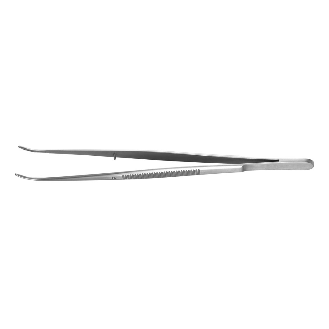 DUA182 : Tissue Pliers Semken Curved 15cm