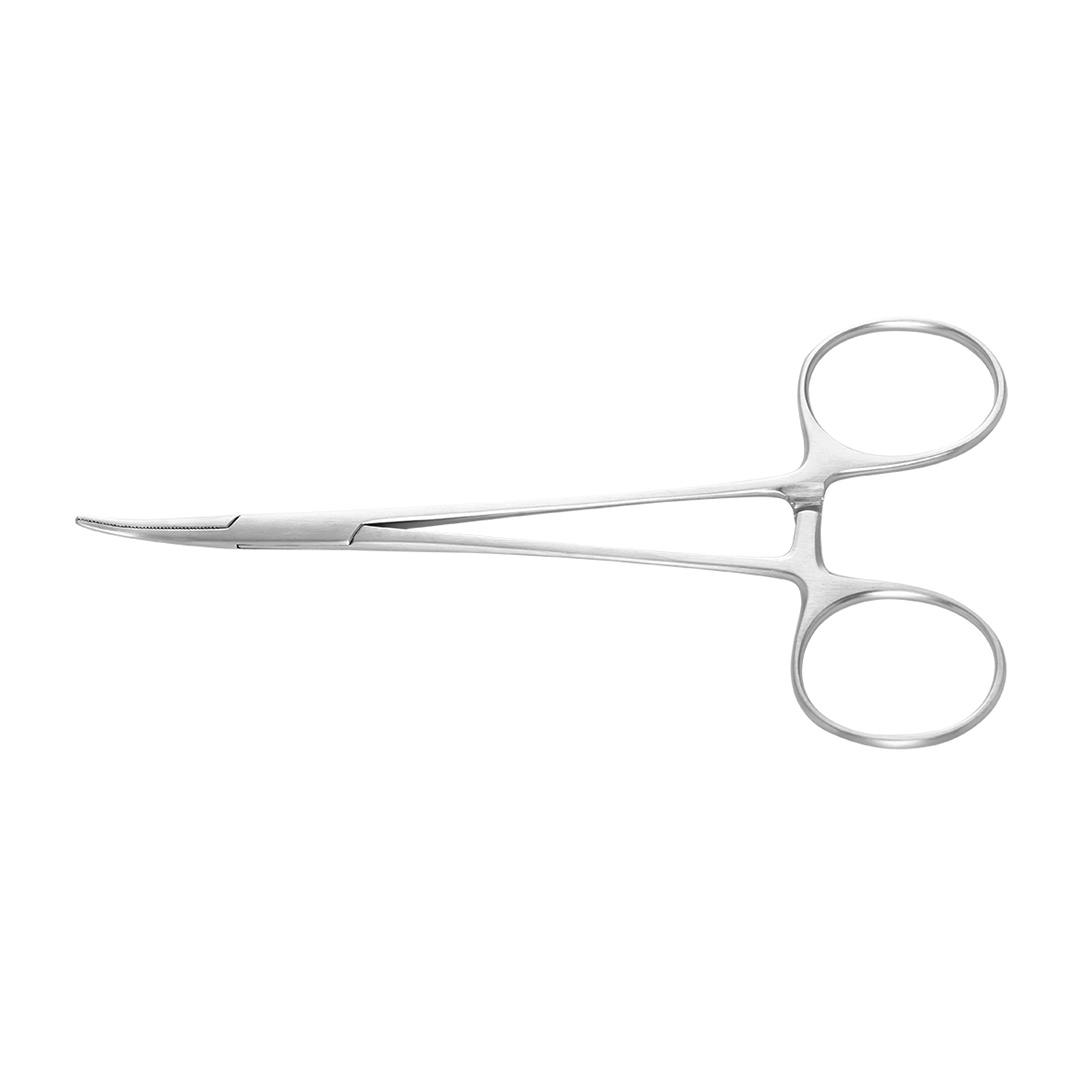 DUA206 : Micro Mosquito Clamp Curved 12cm