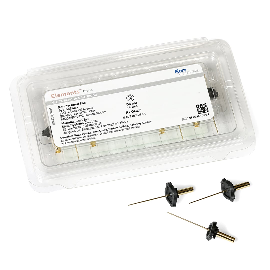 EQS209 : Elements Obturation Gutta Percha Cartridge 23GA (Heavy Body) Gold