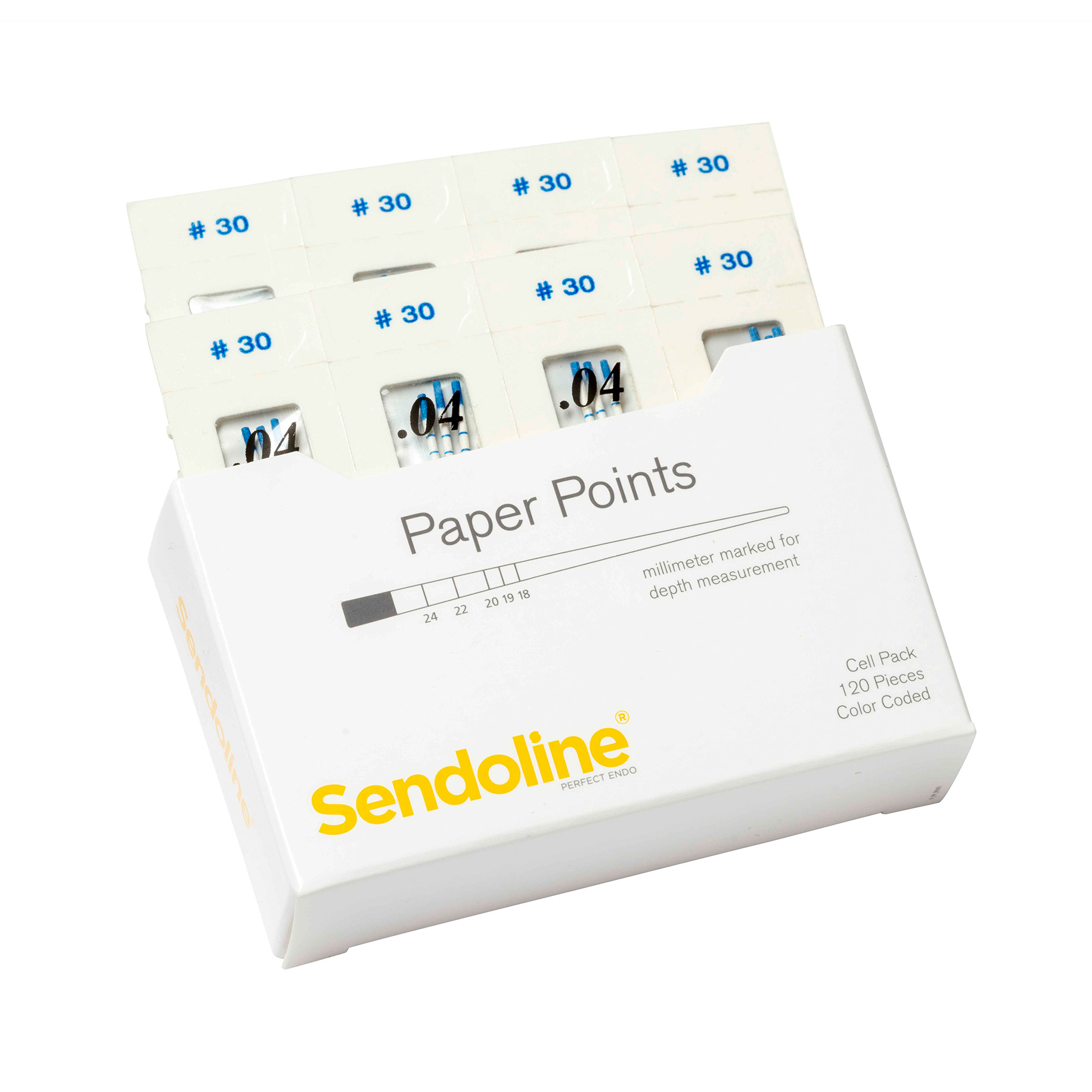 EVS586 : S5 Paper Points Size 3 30 Taper .04