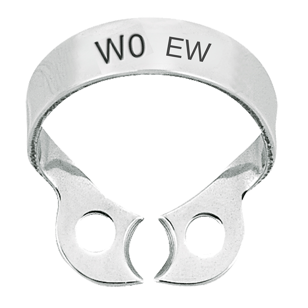EWC912 : Rubber Dam Clamp Wingless Clamp EW