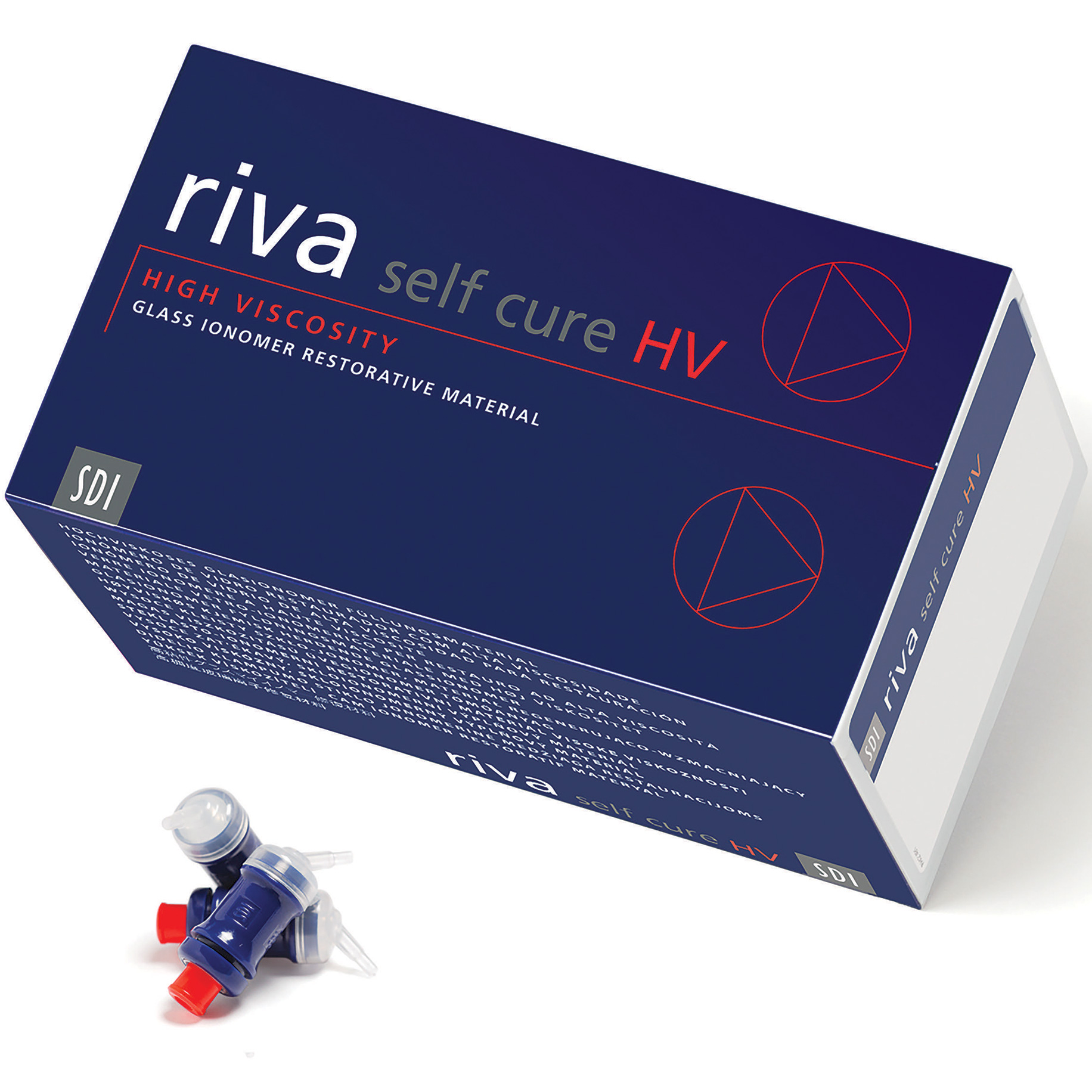 FGS181 : Riva Self Cure HV Glass Ionomer Capsules A2