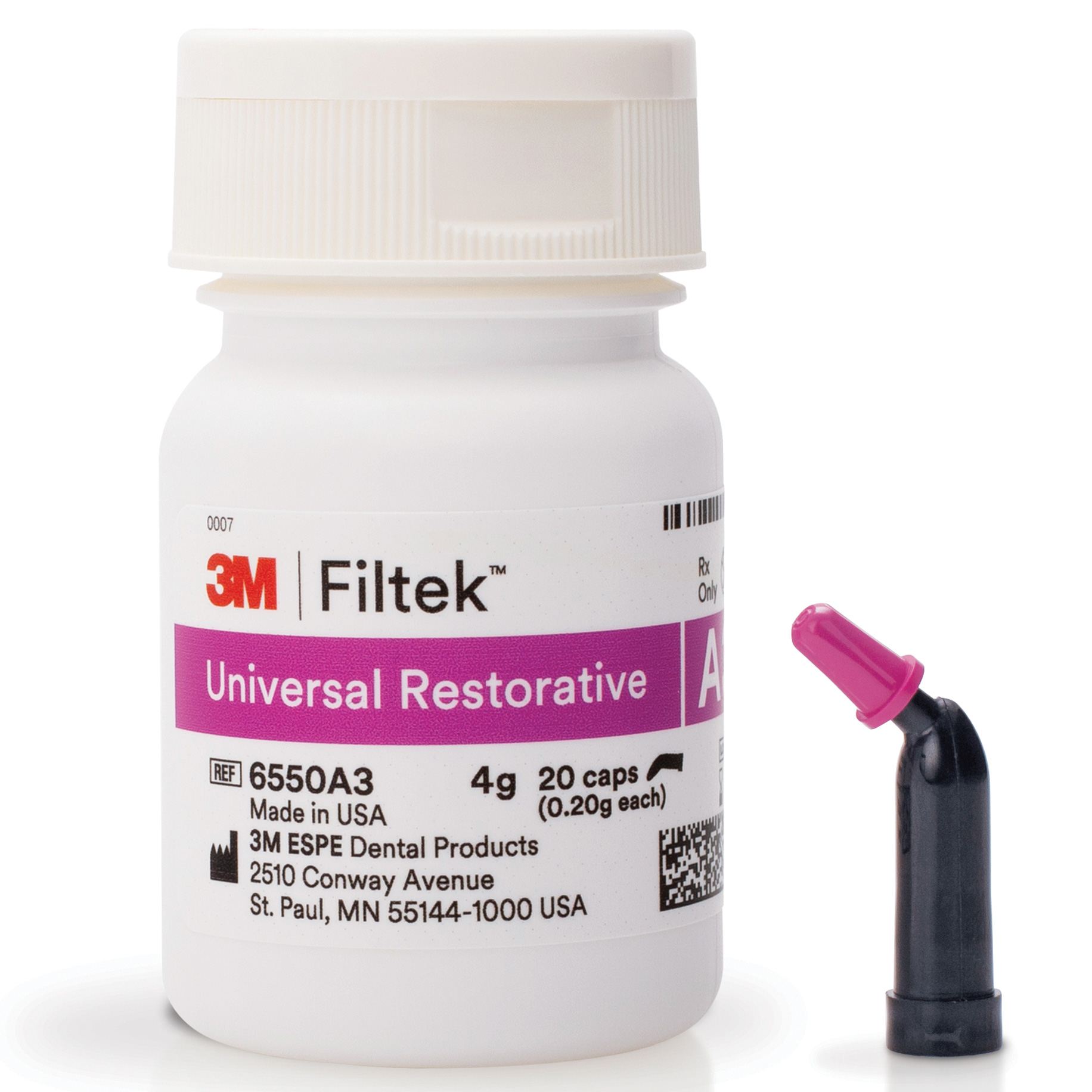 FLM346 : Filtek Universal Restorative (Composite) Capsule Refills A3