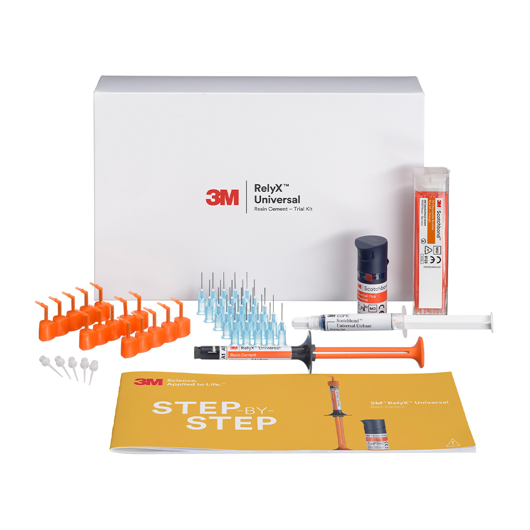 FWM121 : RelyX Universal Resin Cement Trial Kit Translucent FWM121 : RelyX Universal Resin Cement Trial Kit Translucent