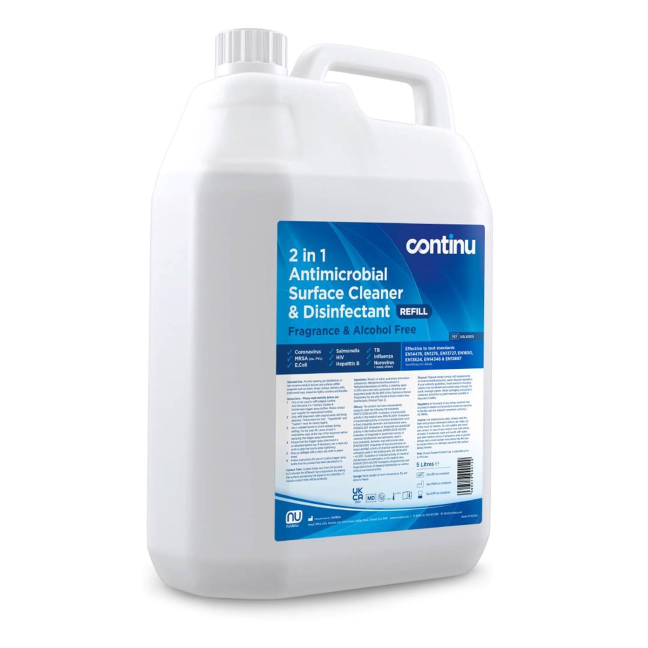 GSE101 : Continu 2 in 1 Cleaning and Disinfection 5L