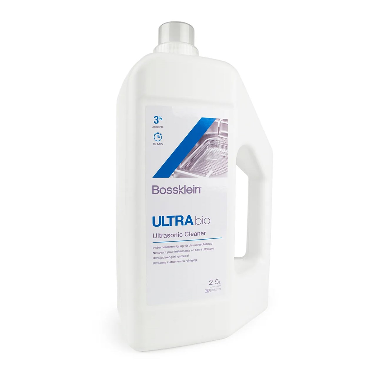 GUW179 : ULTRAbio Ultrasonic Cleaner 2.5 Litre with Dosing Cap