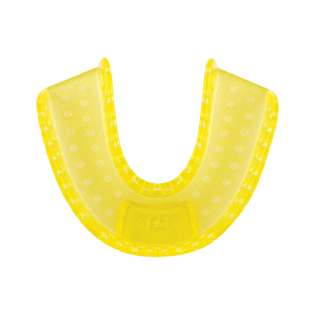 IIK112 : Kiara Impression Trays Lower Large 12 Yellow