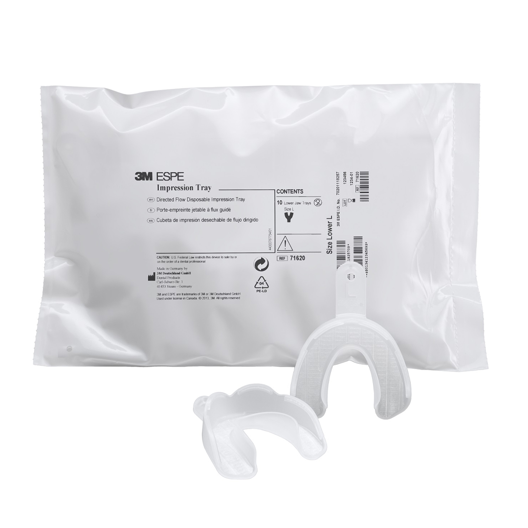 IIM102 : 3M Disposable Impression Tray Upper Jaw Size Large