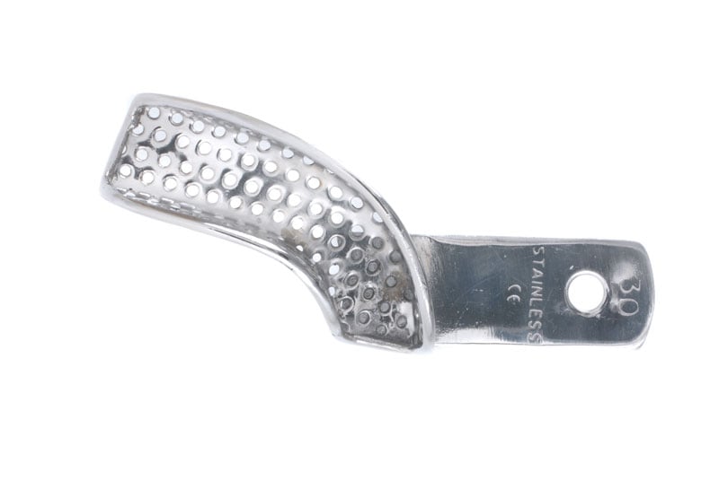 IIU226 : Stainless Steel Impression Trays Perforated Sectional Upper ...