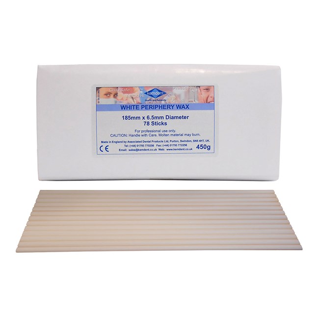 JWP028 : Periphery Utility White Wax Strips 185mm x 6.5mm