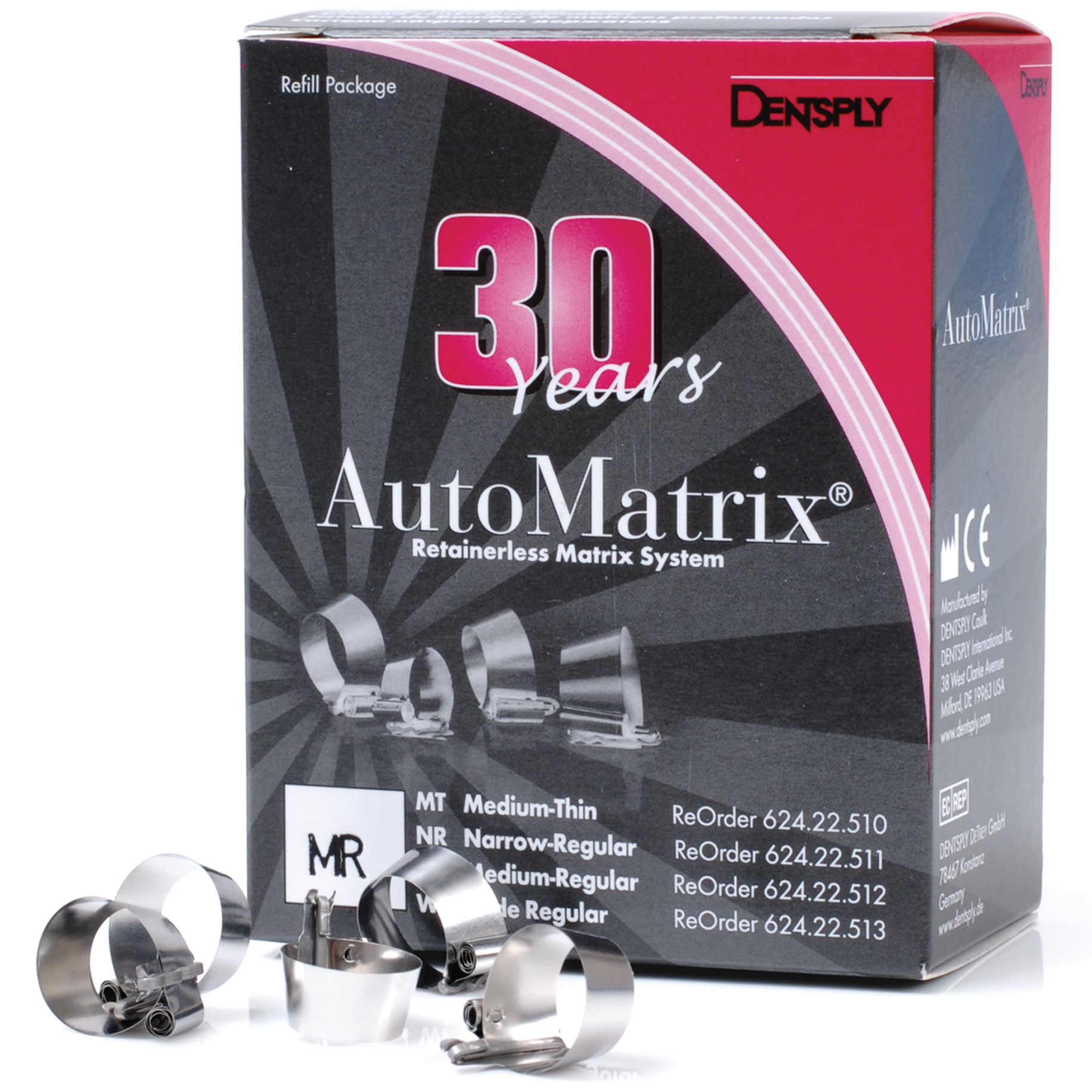 MPA125 : AutoMatrix Refills Bands WideRegular