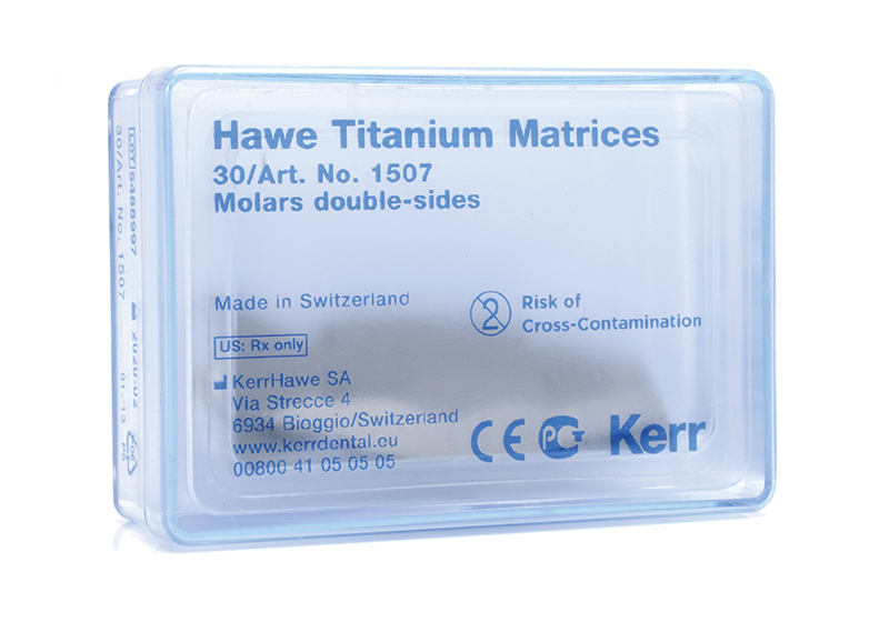 MPH904 : Titanium Matrices Flat Molars double sides (Ref.1507)