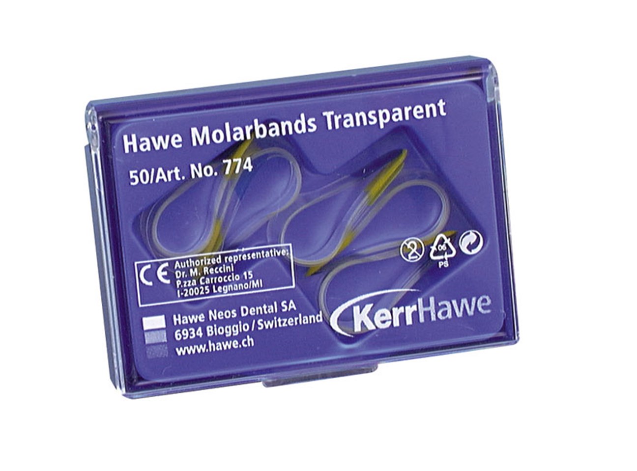 MUH774 : Transparent Premolar Molar Matrices Refills Molar Bands (Ref. 774)