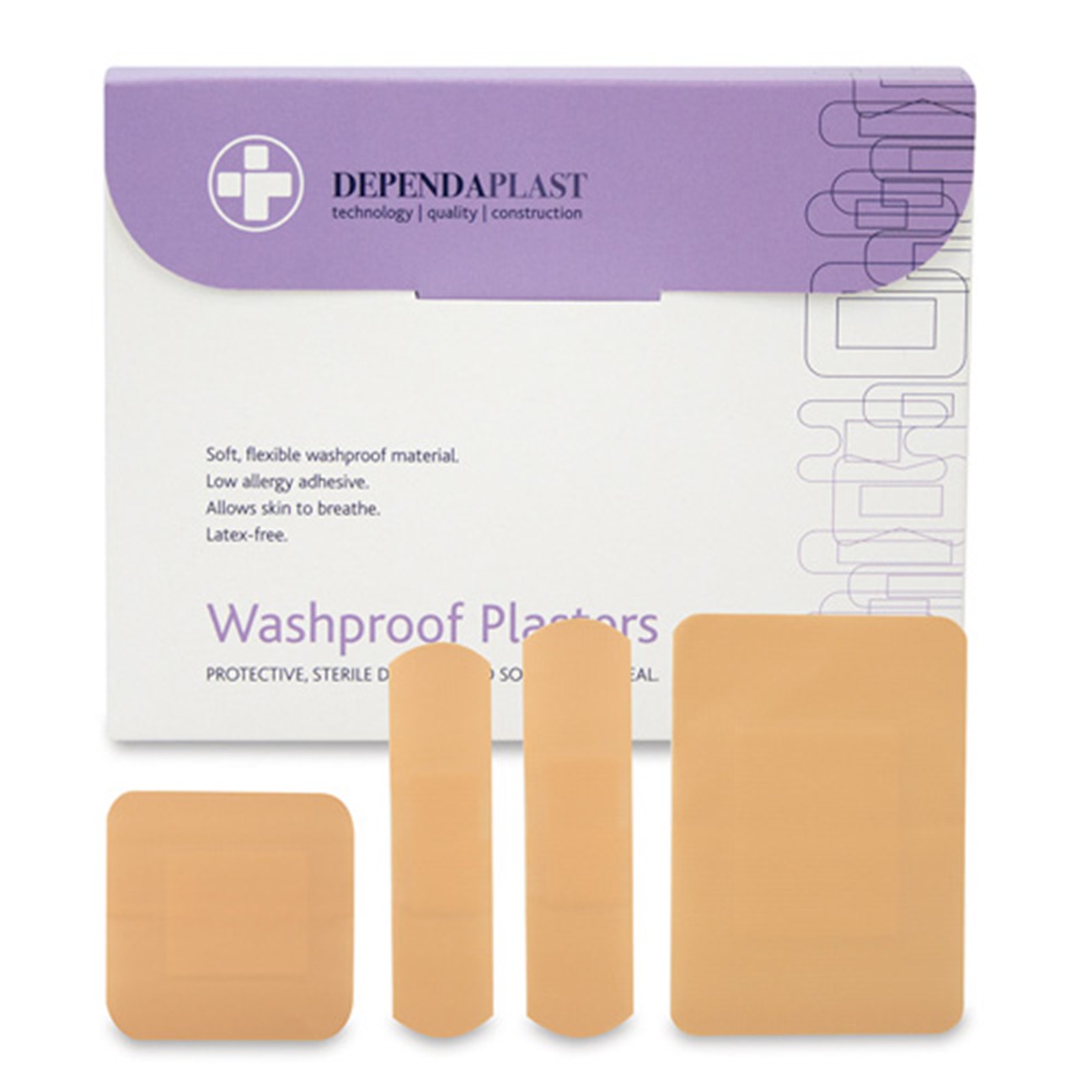 NFE112 : Waterproof Plasters Assorted LF