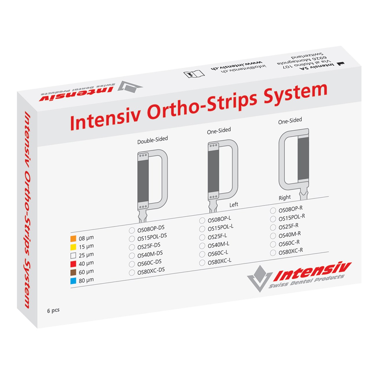 OKD055 : Intensiv Ortho Strips Double Sided Set