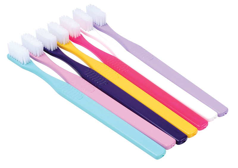 PAN021 : Adult Toothbrushes Assorted Colours