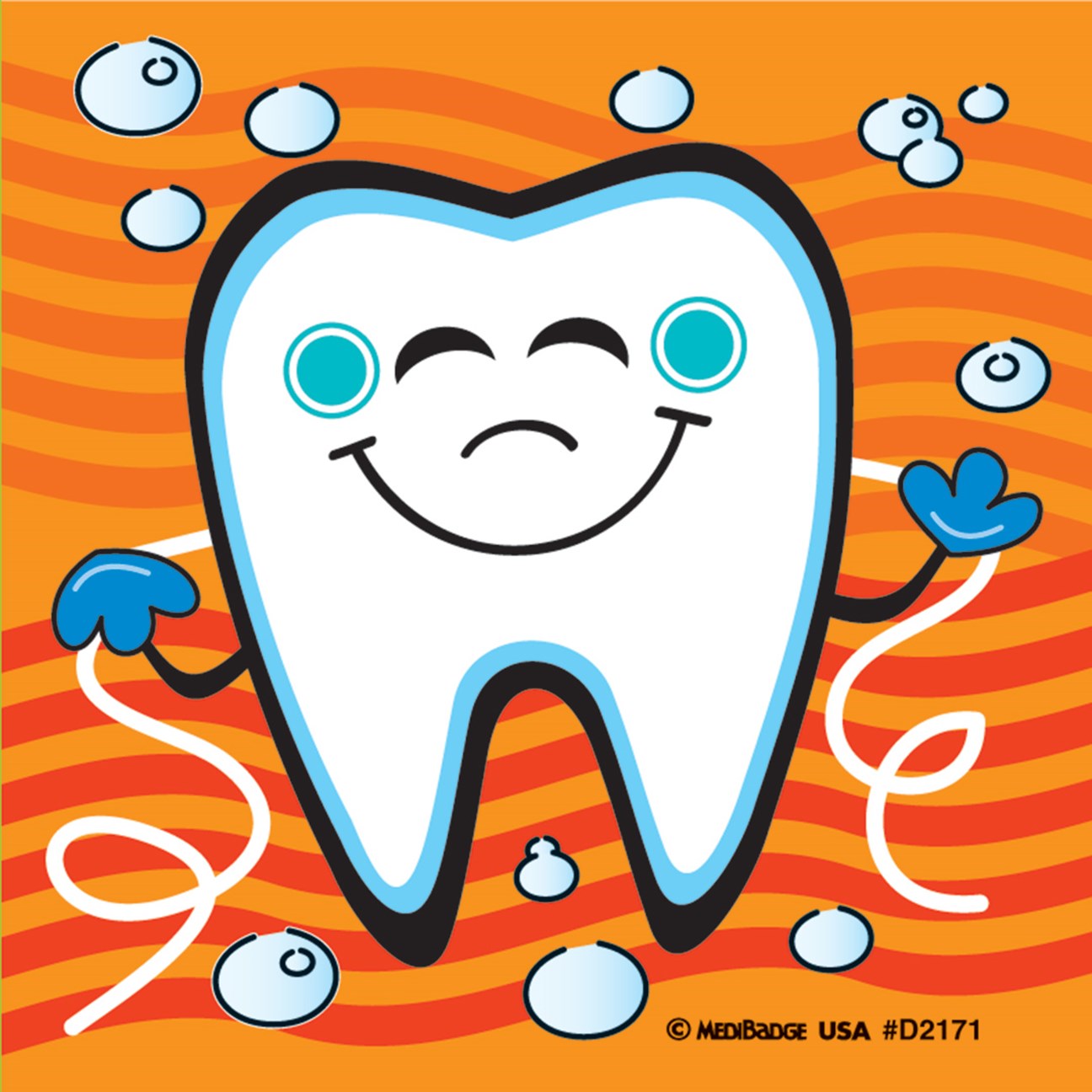 PMM053 : Stickers Smiley Teeth