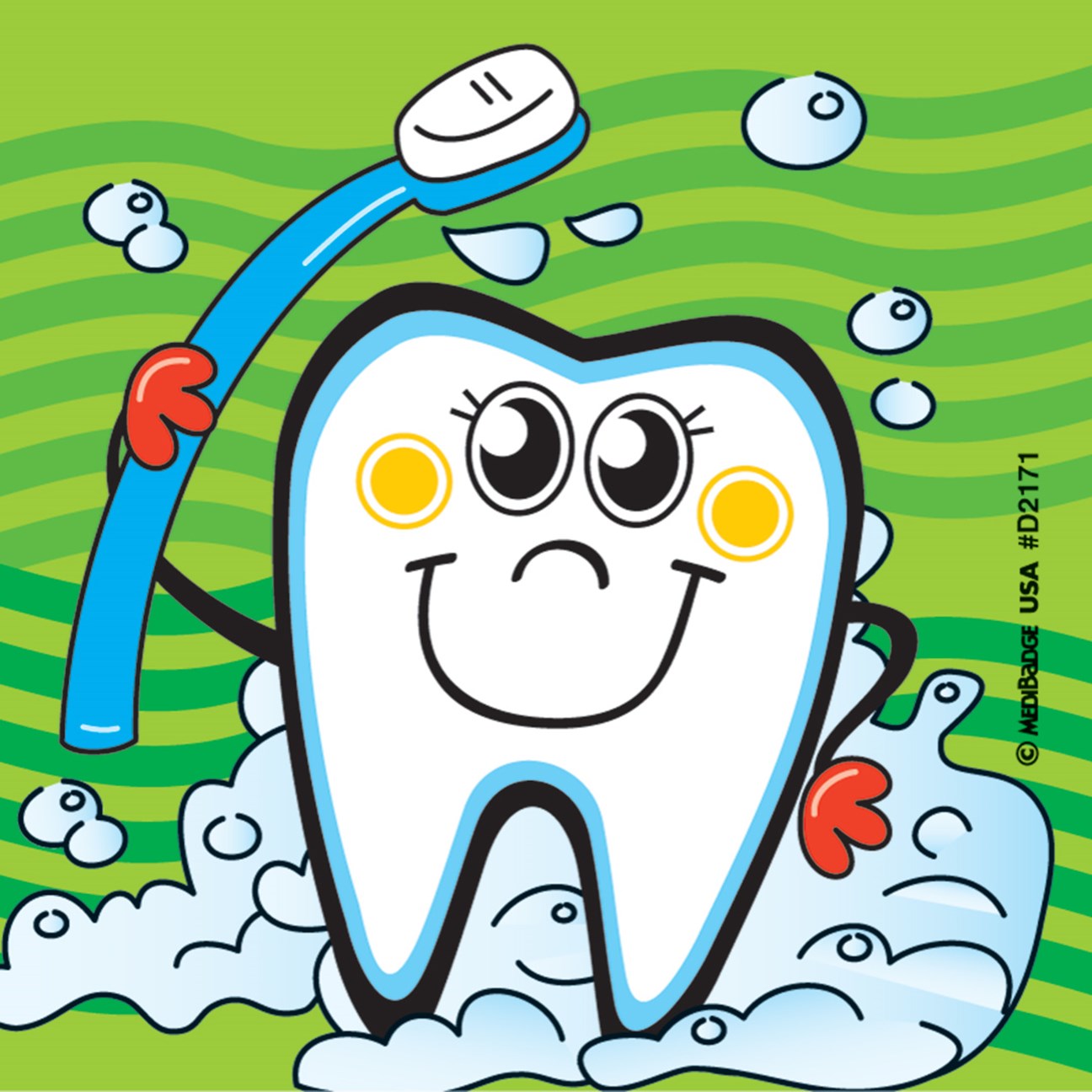 PMM053 : Stickers Smiley Teeth