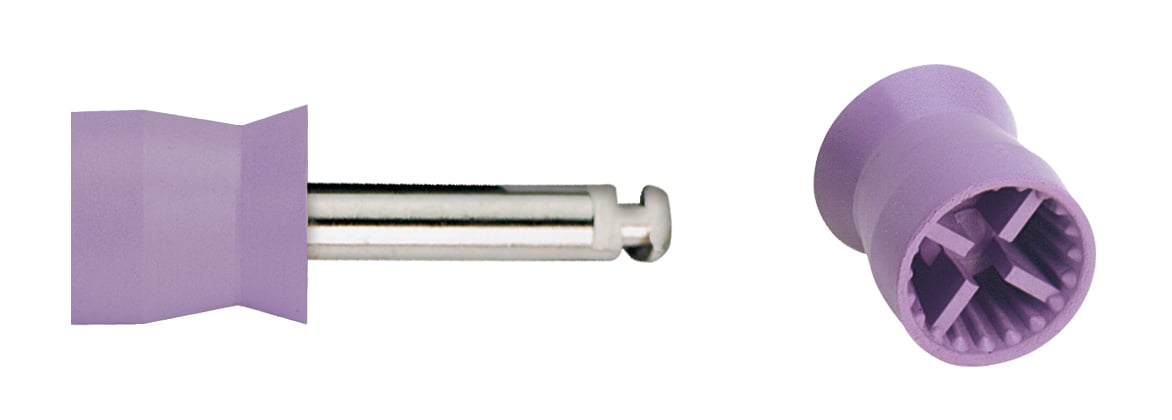 PRC636 : Young Prophy Cups Petite Webbed Short Purple Soft Latex Free ...