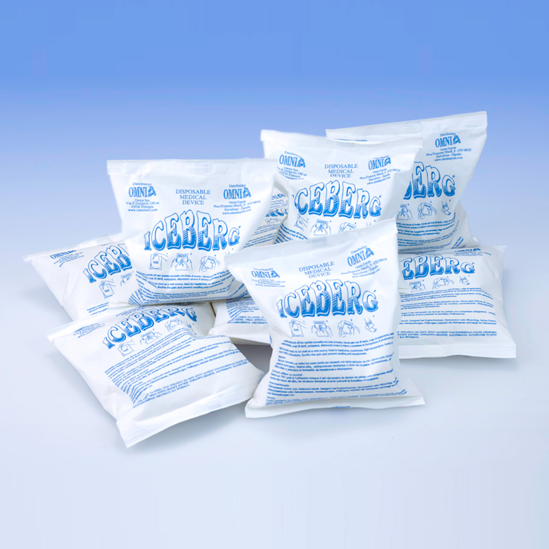 SCB016 : Iceberg Instant Ice Non Woven Packing