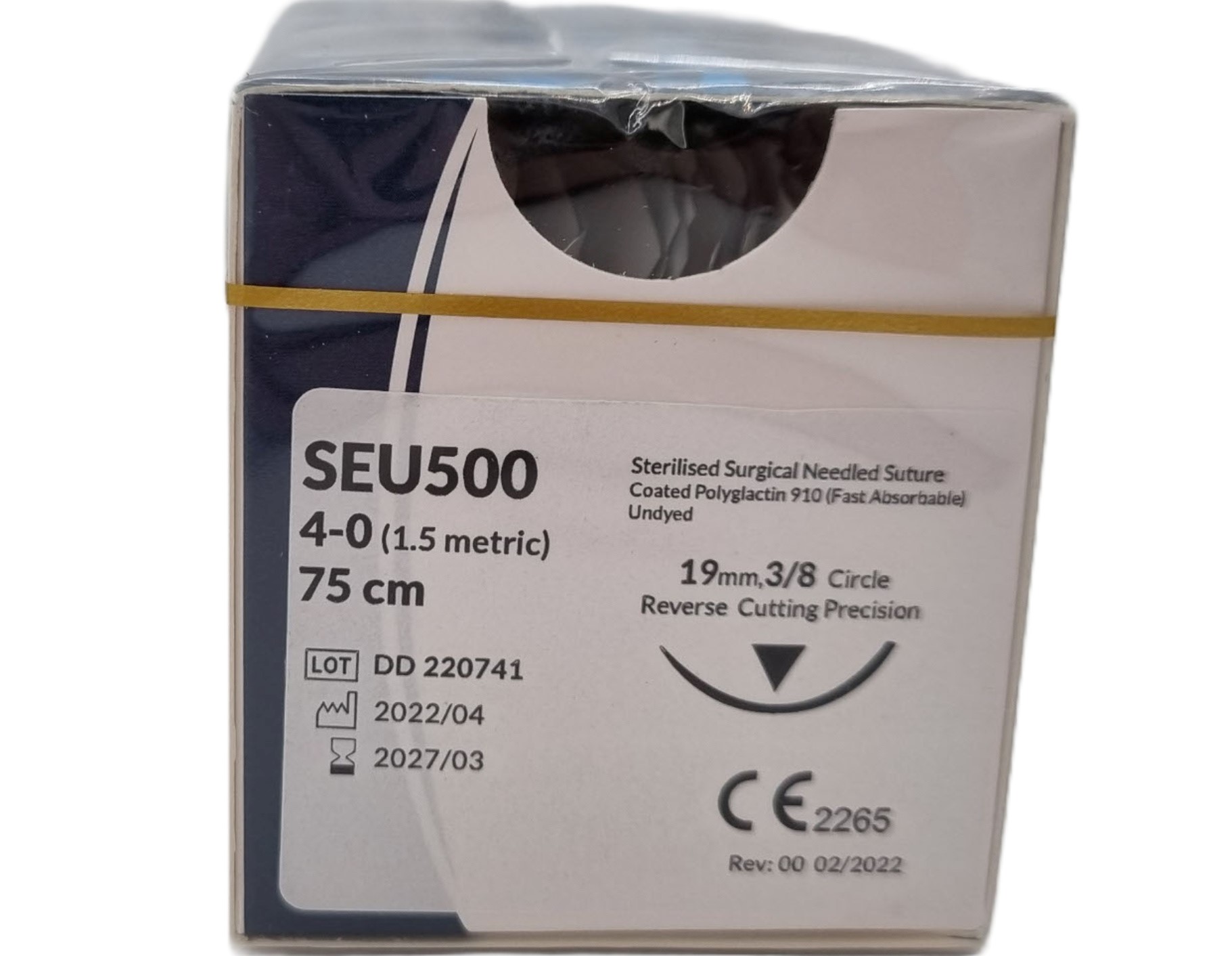 SEU500 : UnoDent PGLA Fast Absorbable Surgical Suture Gauge 40 Length ...