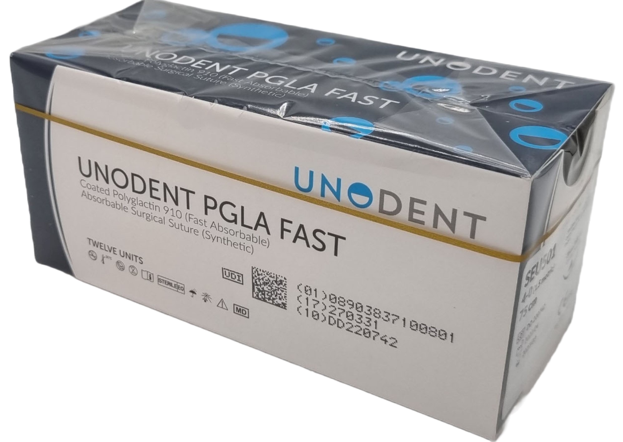 SEU501 : UnoDent PGLA Fast Absorbable Surgical Suture Gauge 40 Length ...