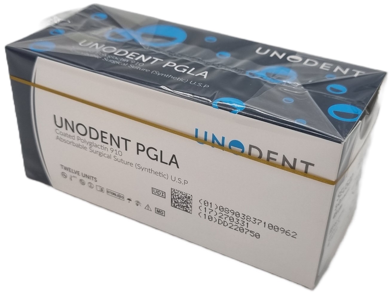 SEU522 : UnoDent PGLA Absorbable Surgical Suture Gauge 50 Length 45cm ...